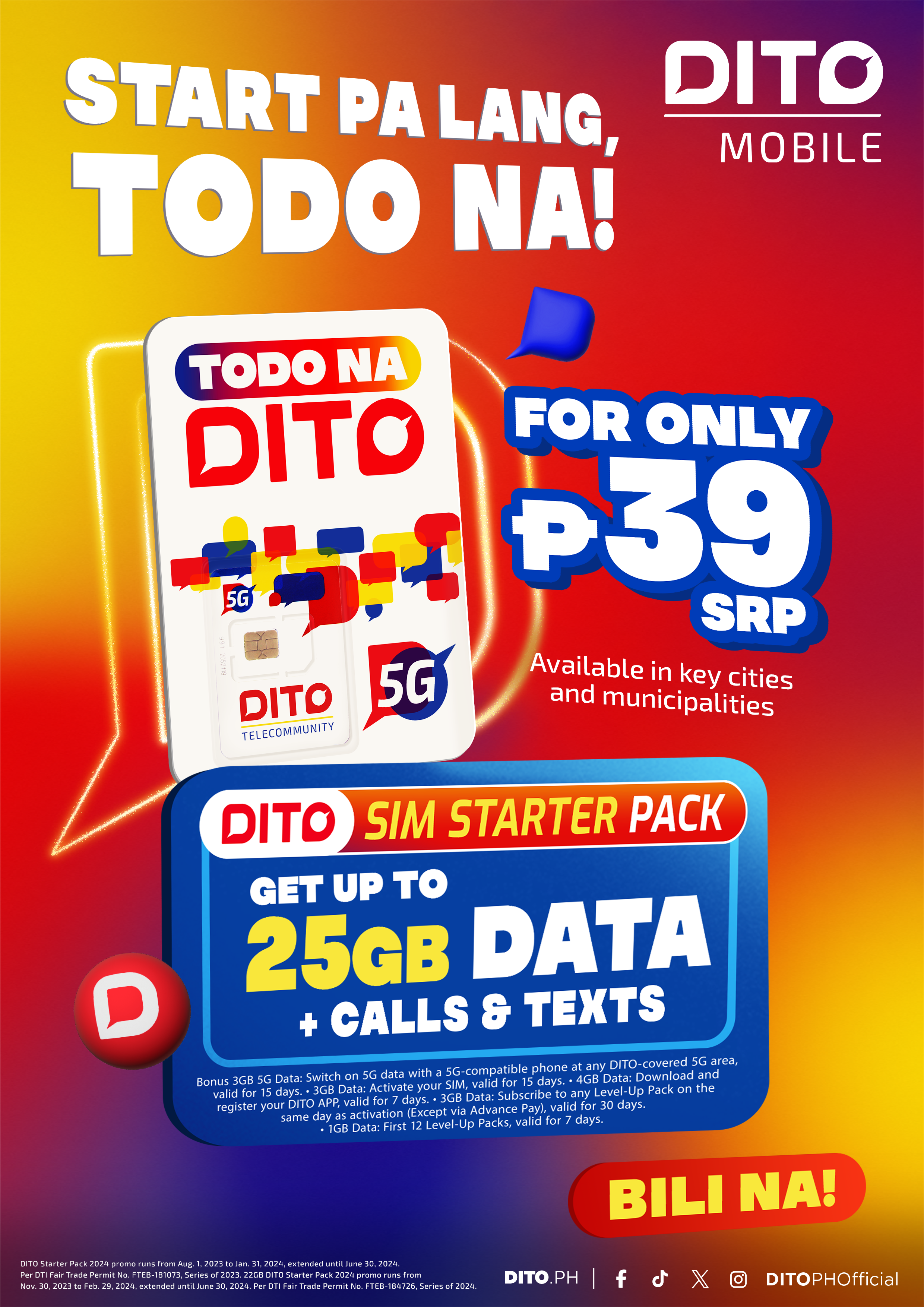 DITO SIM Starter Pack, an affordable way to start your mobile journey
